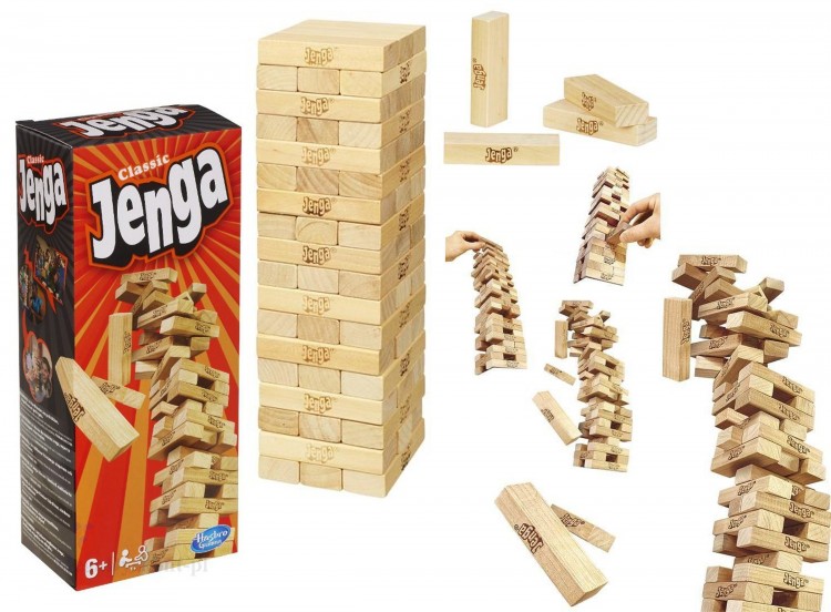 Hasbro Дженга (Jenga). Доставка по Калининграду на следующий рабочий день